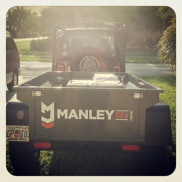 Gio's trips and brews...: Manley ORV Trailer