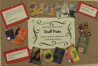 Solon Public Library: Staff Picks Display