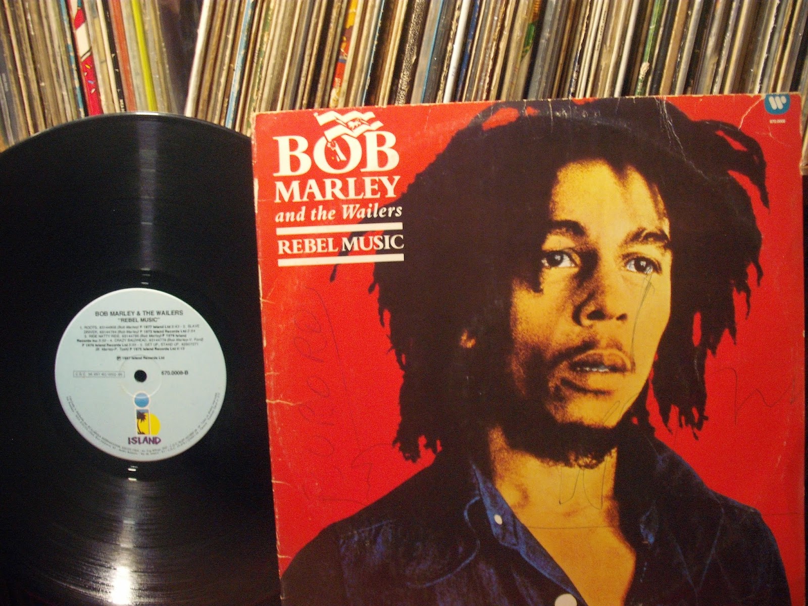 Tráfego Vinílico Etc: Bob Marley & The Wailers - Rebel Music (1986)