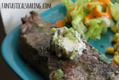 Fantastical Sharing of Recipes: Steak with Garlic-Whiskey Butter