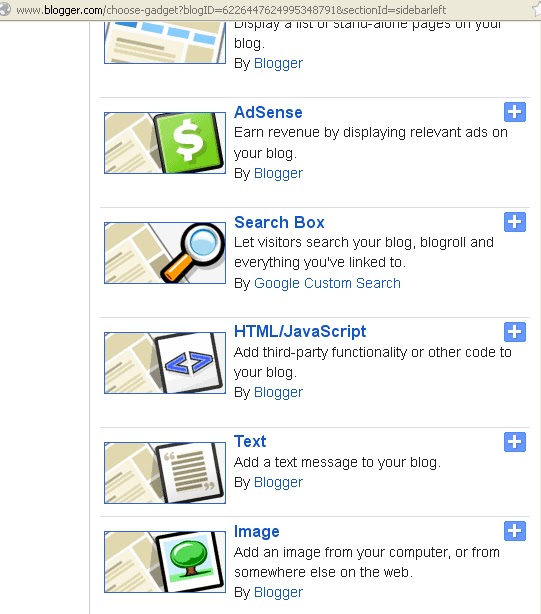 Adding Gadgets On Goggle To Blogger | TEELINKS BLOG