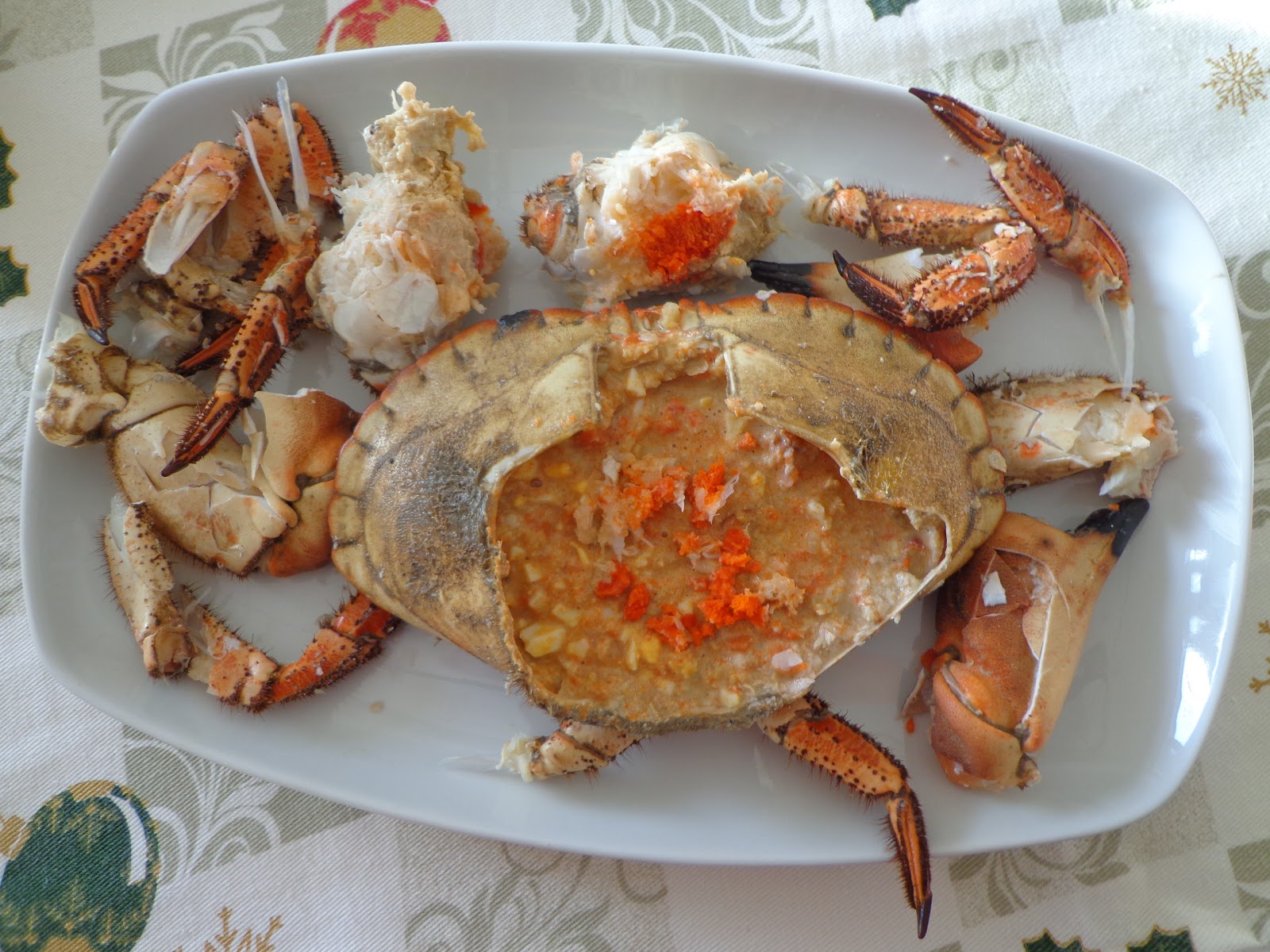 Prato Caseiro: Sapateira recheada