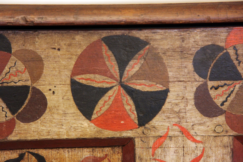 Getting Stitched on the Farm: Polychrome Hadley Chests