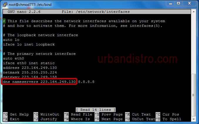 Jurusan Elektro Universitas Panca Marga: DNS Server