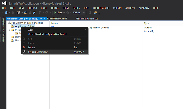How to Build WPF project with Setup file (Installer Project)
