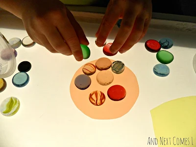 Loose Parts on the Light Table | And Next Comes L - Hyperlexia Resources