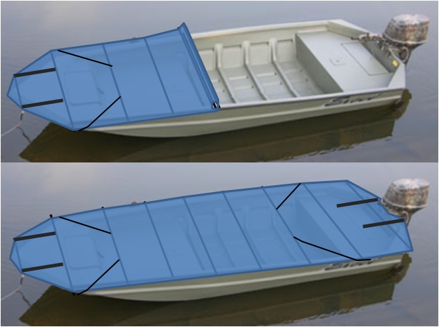 rollercap, dekzeil voor open zeilboten: dekzeil voor sloep, valk ...