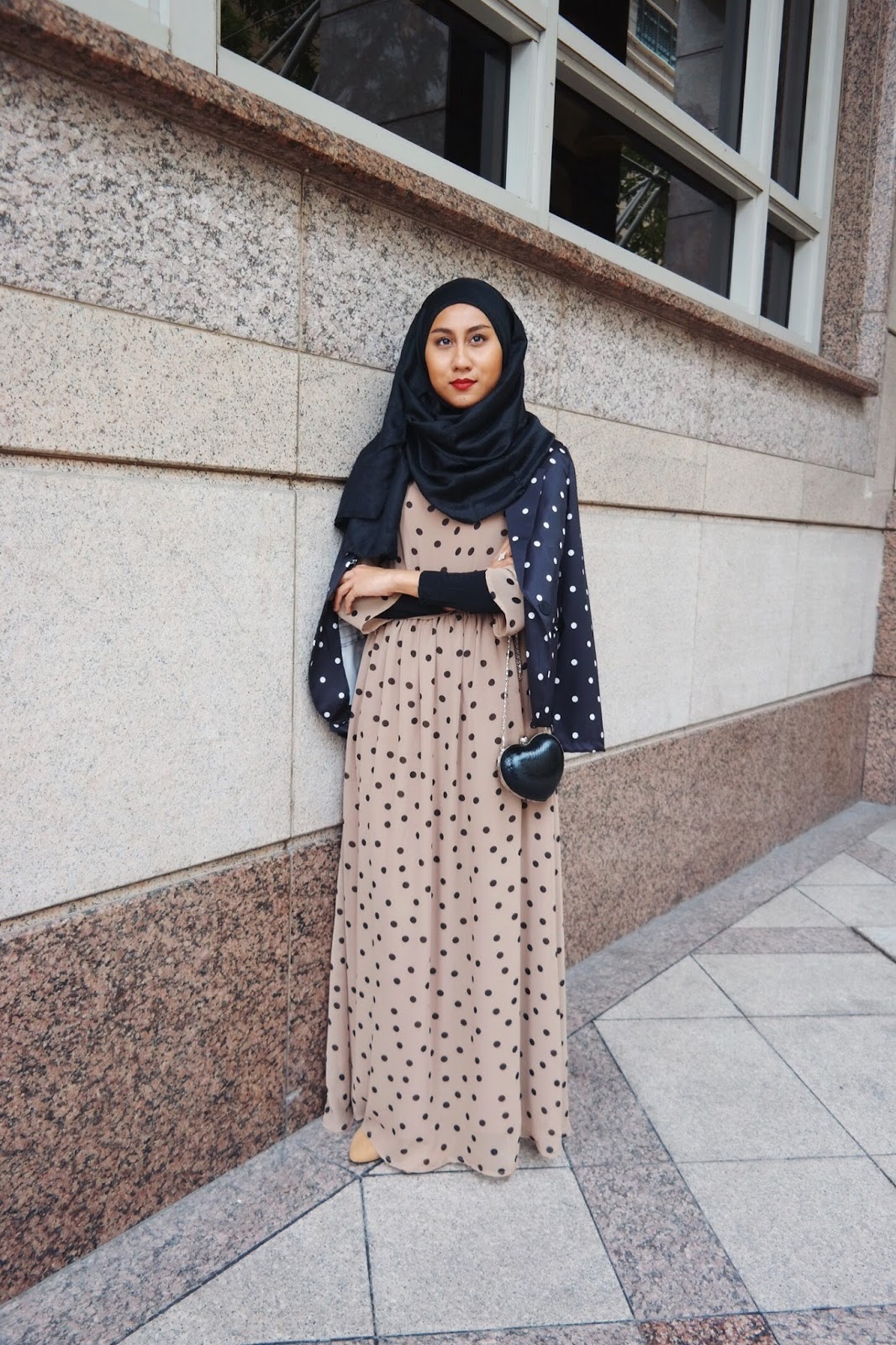 Polka Dots Blazer & Polka Dots Dress — The Good Weekender