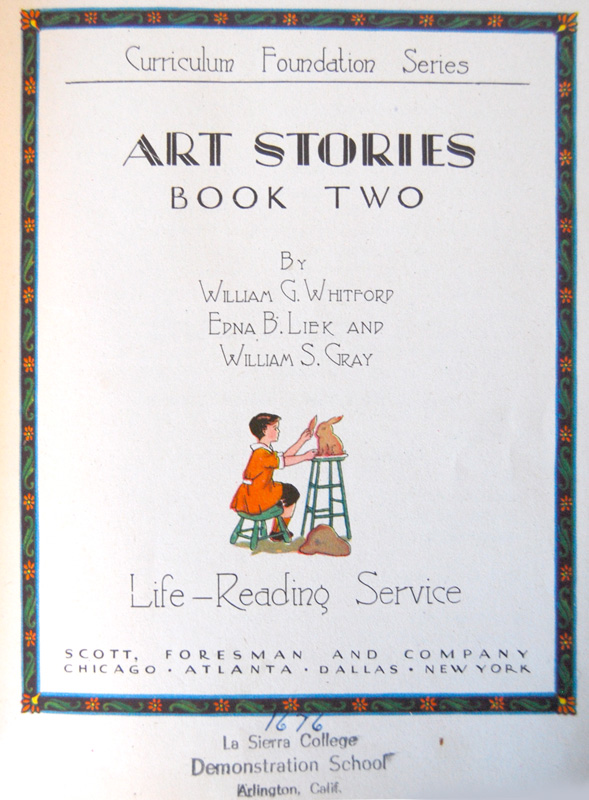 The Copycat Collector: COLLECTION #71: Vintage School Art Books