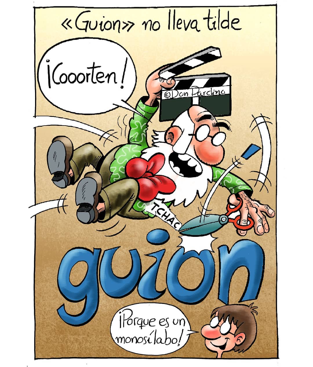 «Guion» no lleva tilde