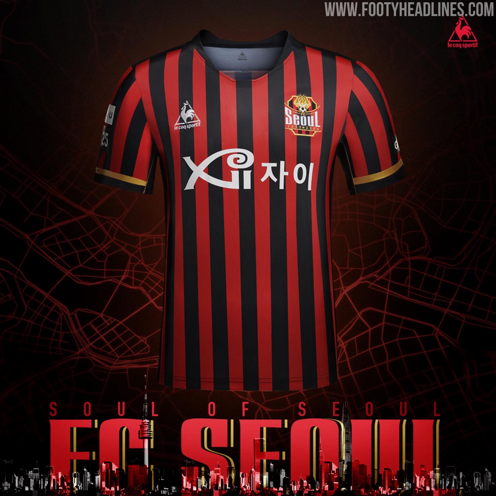 Le Coq Sportif FC Seoul 2020 Home & AFC Champions League Kits Released ...