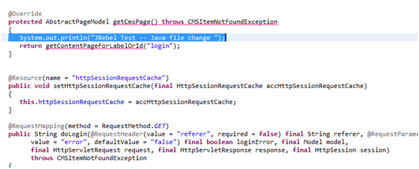 Sap Hybris Tutorial Hybris Poc Spring Tutorial Java J2ee Tutorial How To Configure Jrebel
