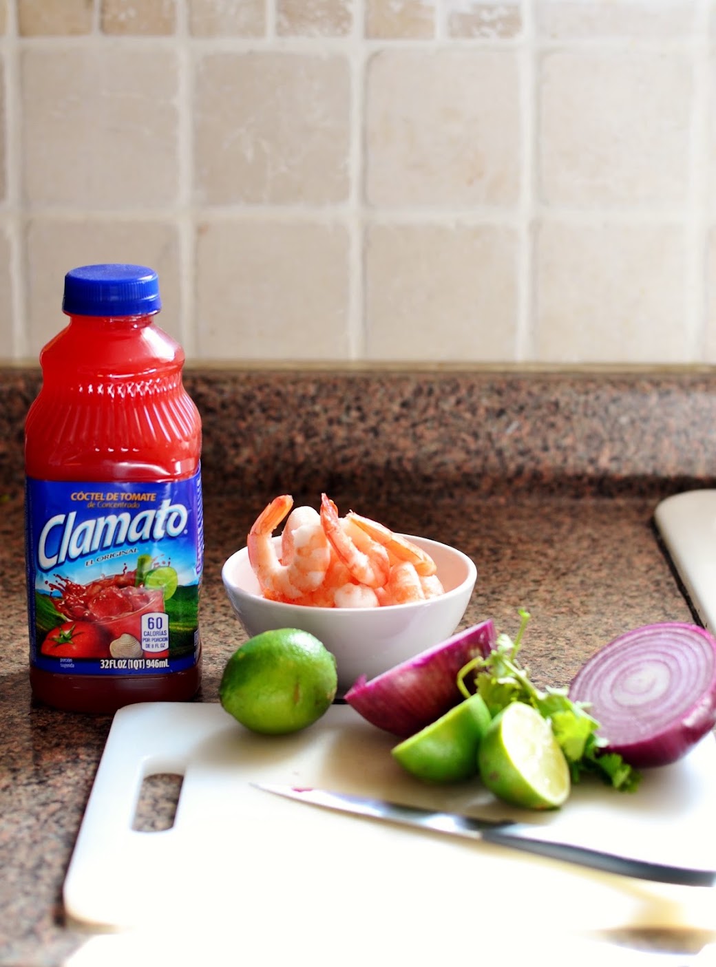 CEVICHE RECIPE WITH CLAMATO / By Erika Batista