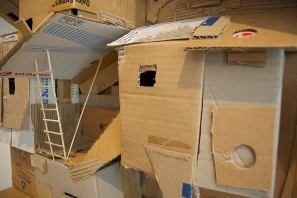 Gimme Shelter: Basic Foldable Cardboard House