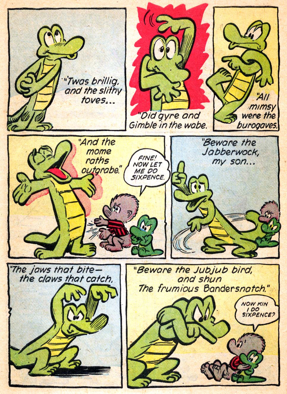 Four-Color Shadows: Albert & Pogo-Walt Kelly-1952