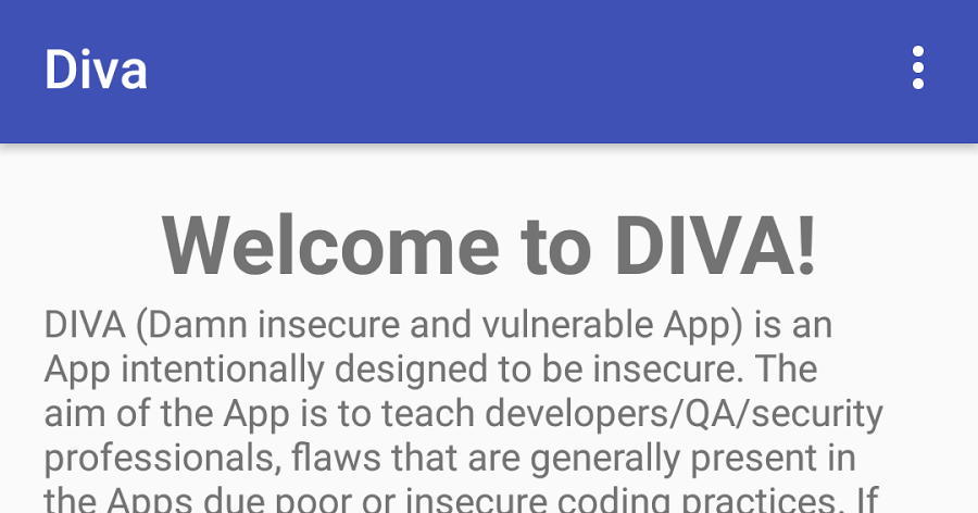 The Deadline: DIVA Android - 1.Insecure Logging