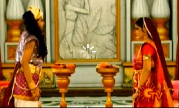 Sun TV Mahabharatham : 93. Shikhandini Becomes Shikhandi With The Help ...