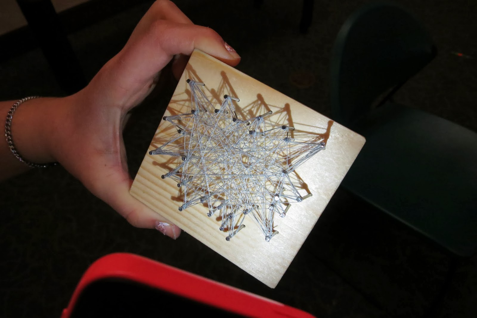 Craft Lab: String art : library makers