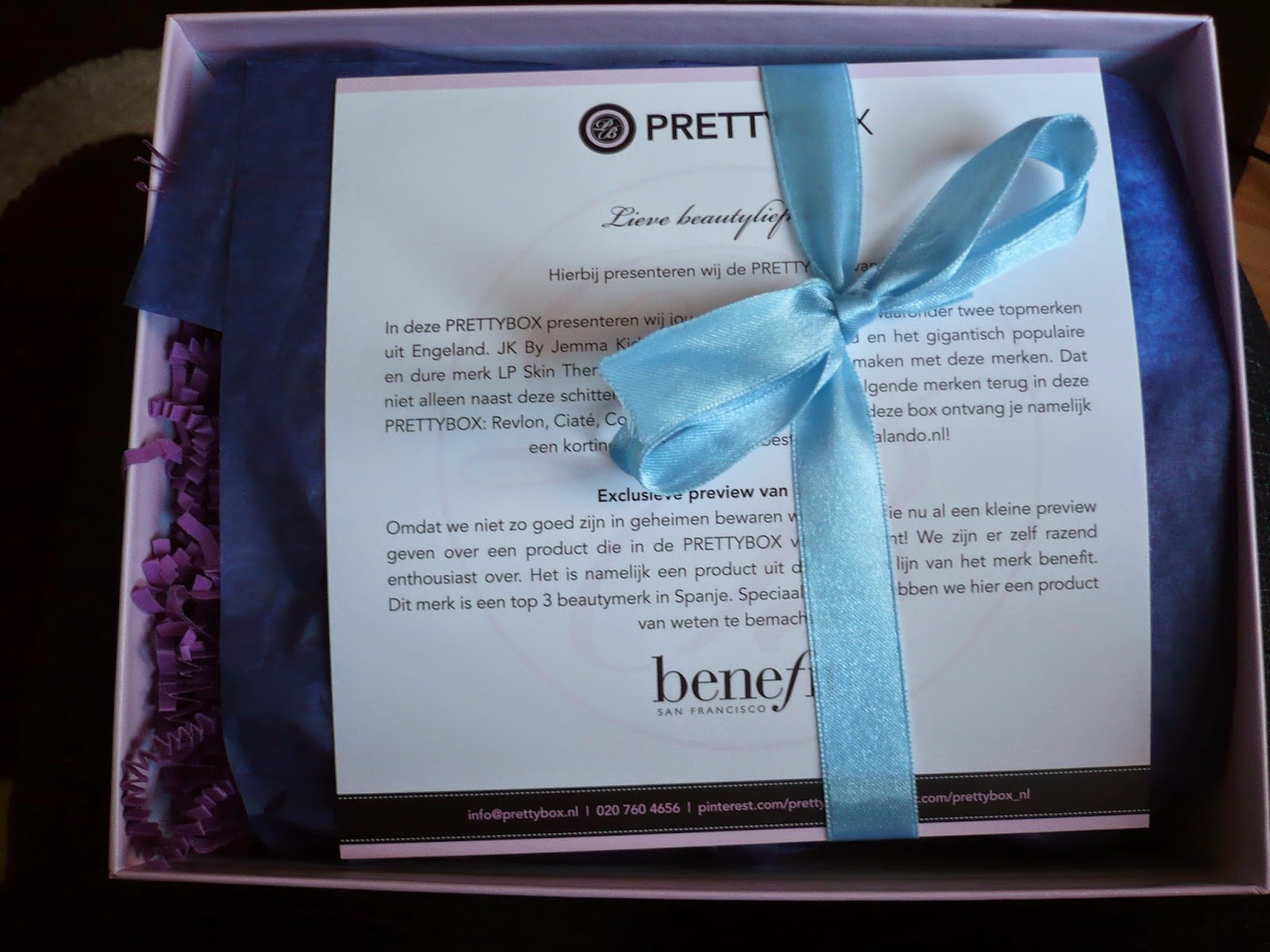 Daantjes beauty blog: Unboxing Prettybox Mei 2014