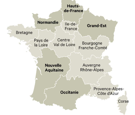 Behind the French Menu: Regions - On the 1st of January 2016 Many of ...