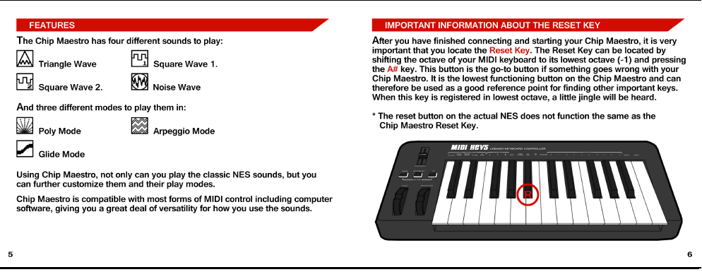 MATRIXSYNTH: Chip Maestro - 8 bit chiptune MIDI synthesizer cartridge ...