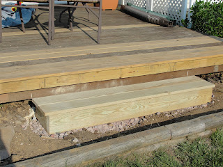 Lessons from the Garden: Building a Box Step for the deck
