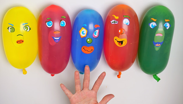 Balloons Finger Family
