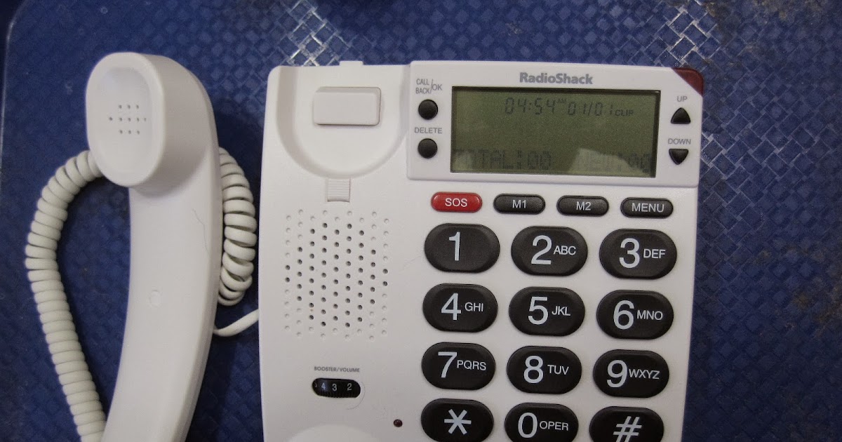 Coping With Retinitis Pigmentosa: Large Button Phone with Talking ...