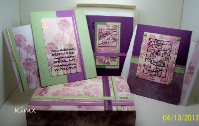 Crafty Cardmakers: Challenge 89 Tag/Card + Matching Gift Wrap, Bag or Box
