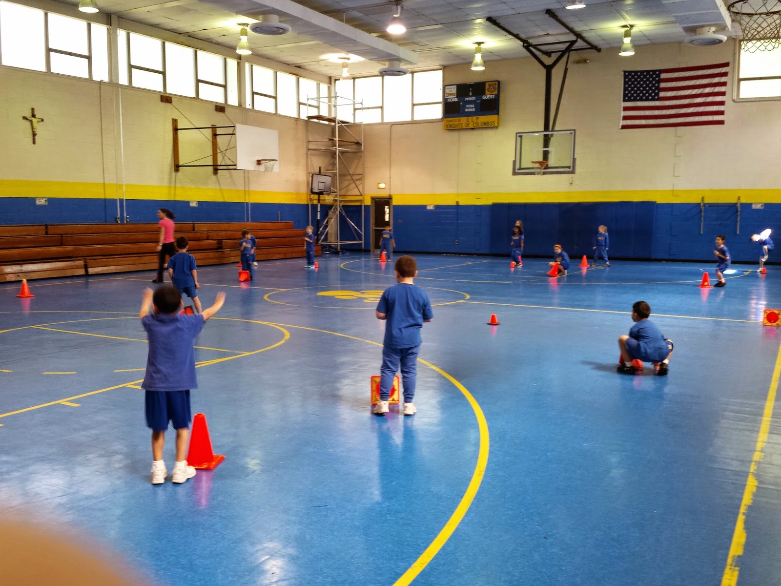 Our Lady Of Peace School Mrs Cusick s Gym Class our-lady-of-peace-school-mrs-cusick-s-gym-class