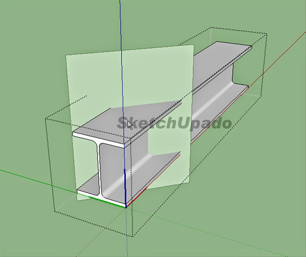 SketchUPado: Intersecciones entre elementos.