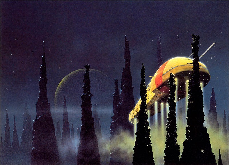 The Geeky Nerfherder: Artist Spotlight: The Art Of . . . Chris Foss