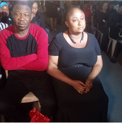 First photos from the ongoing service of songs for the late Moji Olaiya ...