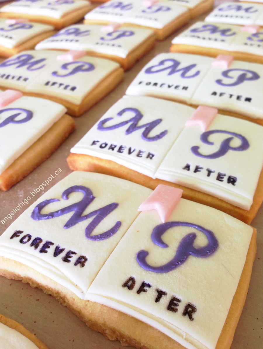 Forever After Book Cookies - Ting and Things