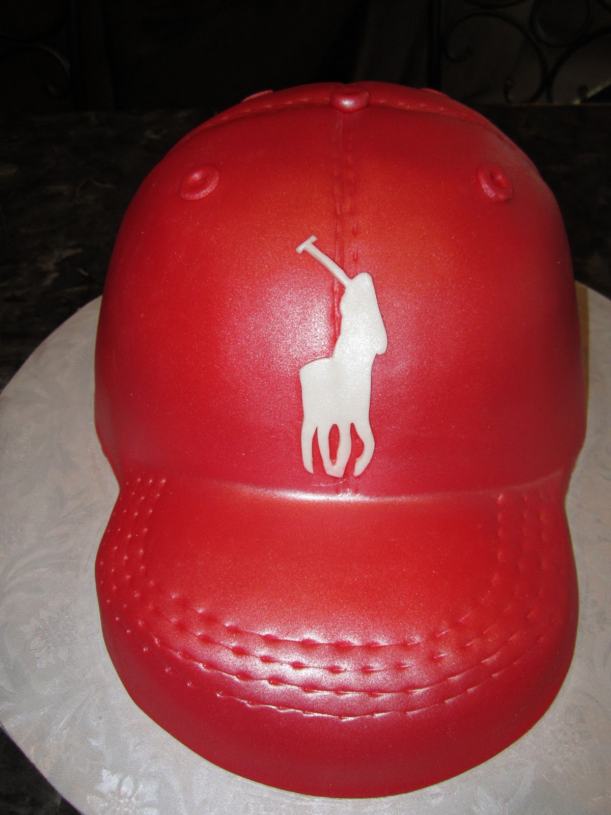 MyMoniCakes: Red Ralph Lauren Polo Shirt & Cap