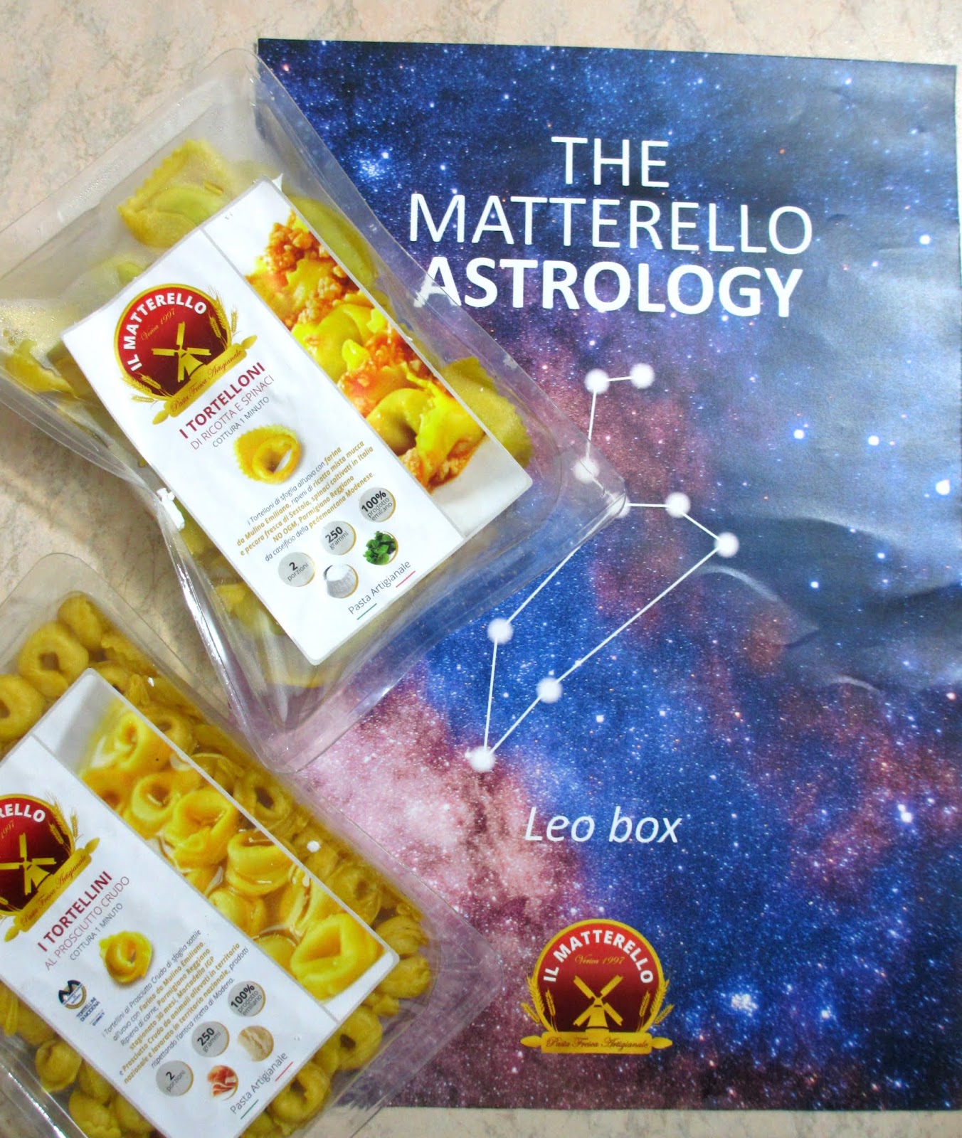 DI TUTTO UN PO': IL MATTERELLO PASTA FRESCA: LEO ASTROLOGY BOX