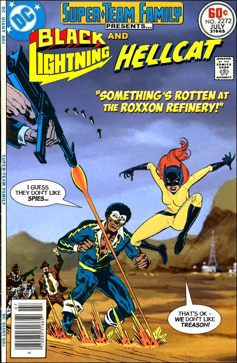 Super-Team Family: The Lost Issues!: Black Lightning and Hellcat