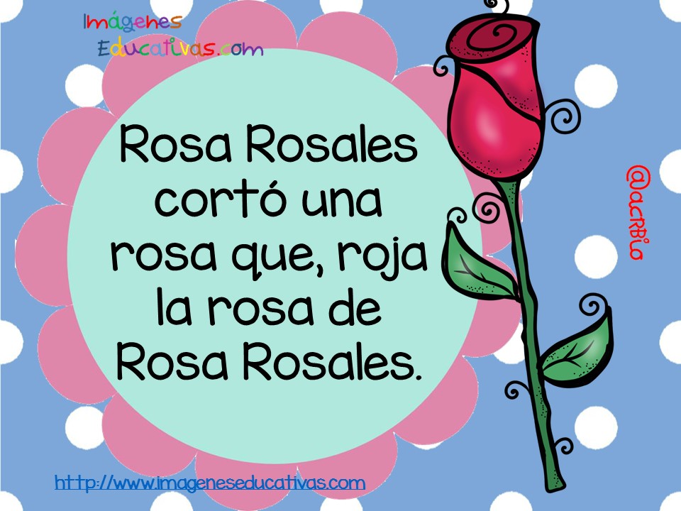 LA ROSA DELS VENTS: TRABALENGUAS PARA TRABAJAR LA CONCIENCIA FONOLÓGICA