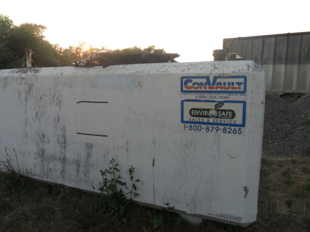 Equipment Sales: Convault UL 2085 Fuel Tanks