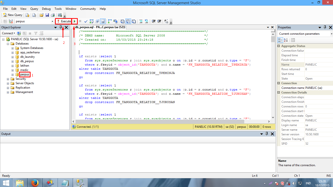 Tugas Basis Data 1 - Membuat CDM,PDM dan Database Perpustakaan ~ Summer IT