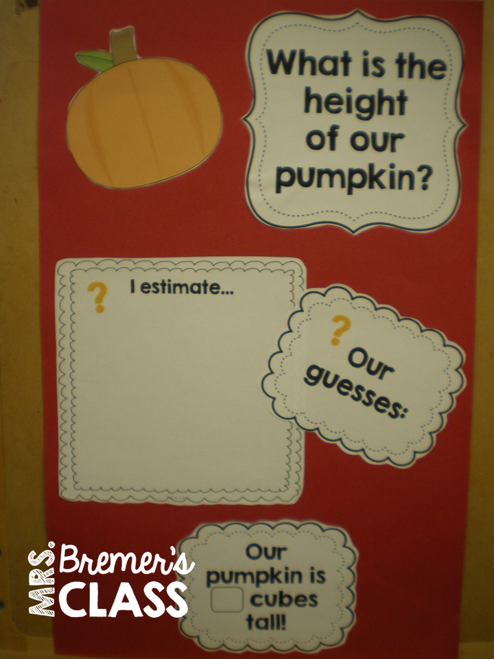 Pumpkin Fun! {Math and Literacy Activities with Pumpkins!} | Mrs ...