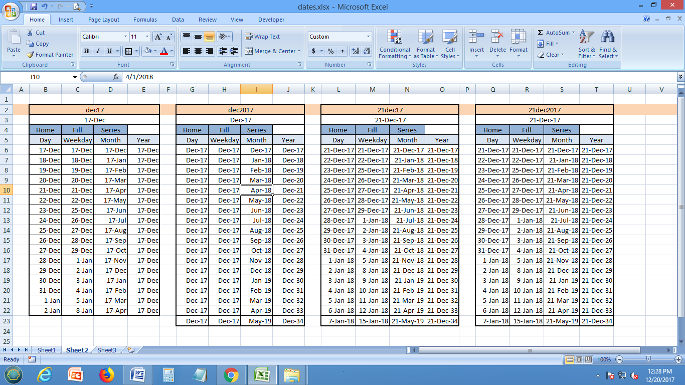 Formatting Of Dates In Excel formatting-of-dates-in-excel