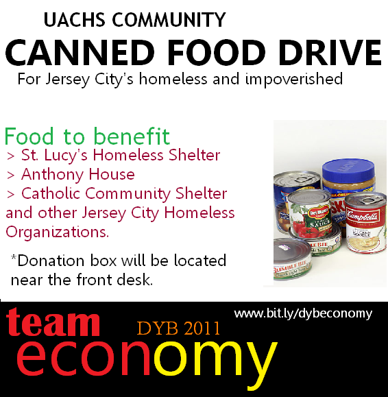Doc Your Block - The Economy Group: NOTICE: Canned Food Drive STILL ...