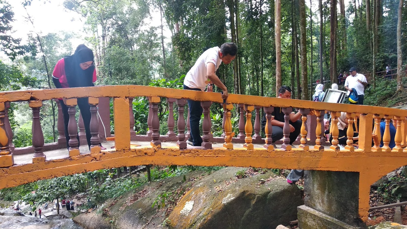 Taman Eko Rimba Kanching Waterfalls, Templer Park, Rawang, Selangor ...