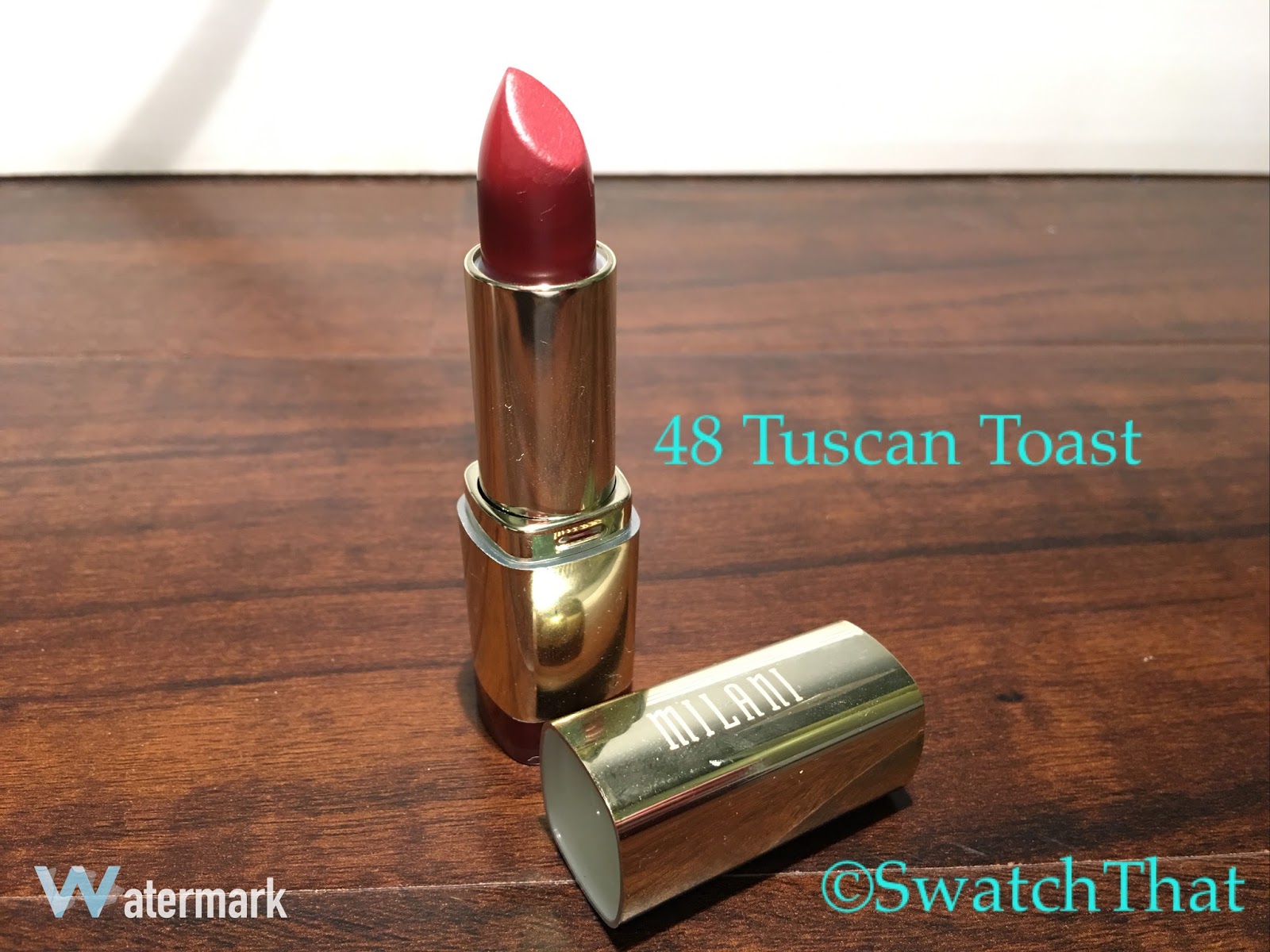 Swatch That: Milani Cosmetics - Color Statement Lipstick - 48 Tuscan Toast