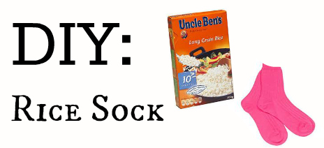 A little bit of Glitter: DIY: Rice Sock
