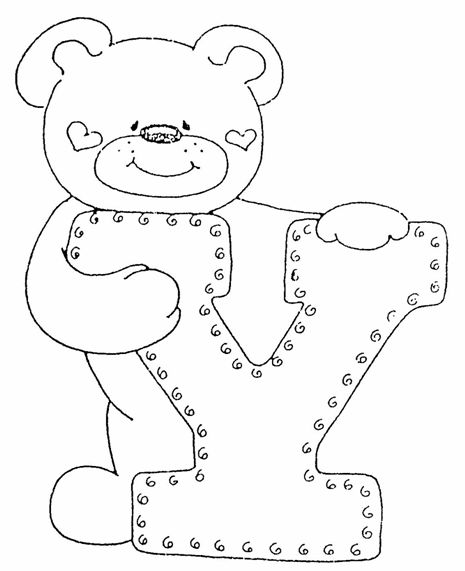 Rayito de Colores: Alfabeto de osos