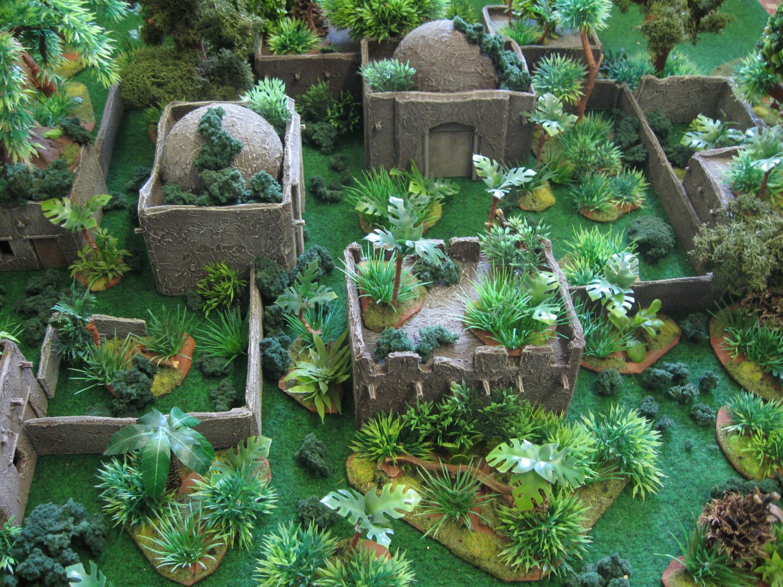 Wargame News and Terrain: Lost jungle City Terrain