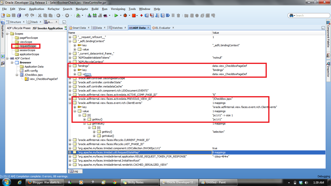 Oracle ADF and Jdeveloper 11g: Debugging in ADF - Part I