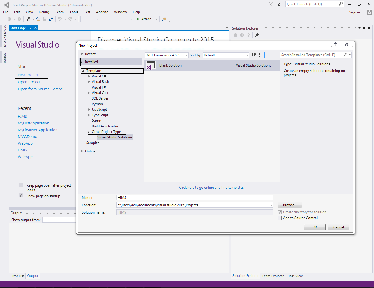 Aspnet Mvc 5 Tutorials For Beginners Creating Aspnet Mvc 5